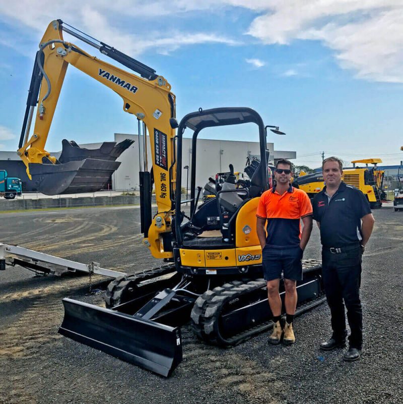 New 5t Yanmar joins the fleet - Impact Plant Hire